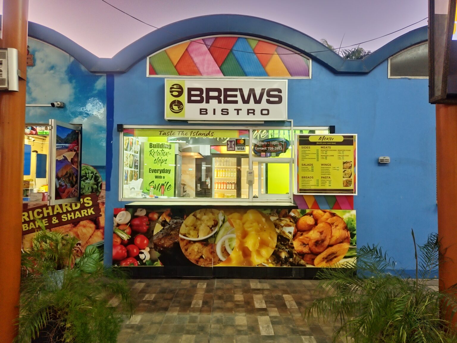 Dining at Piarco International Airport - Airports Authority Trinidad and Tobago